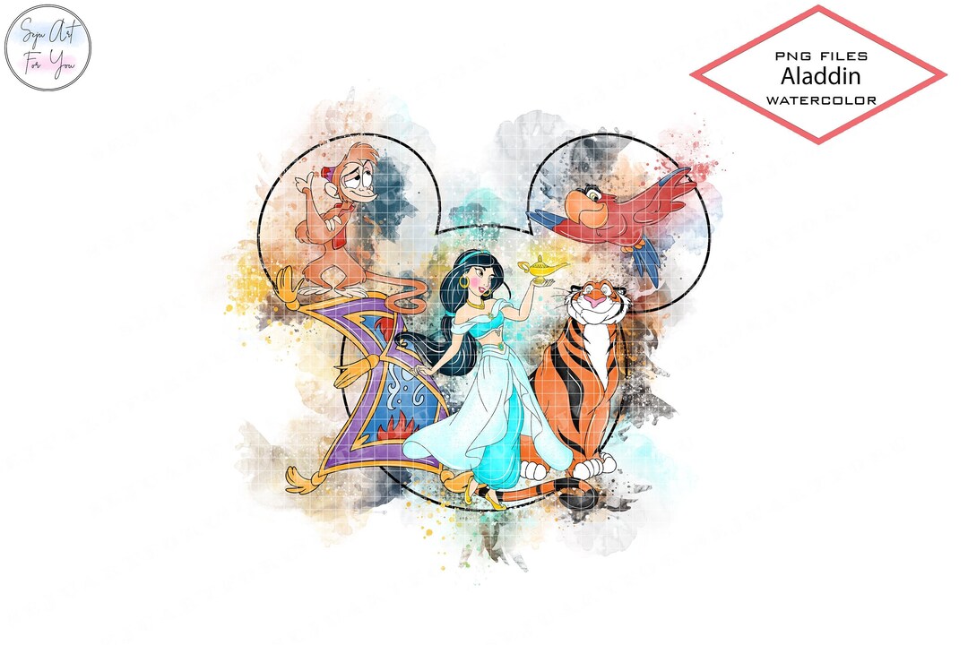 Aladdin Png Genie Aladdin Aladdin Ears Aladdin and Jasmine Png Mickey ...