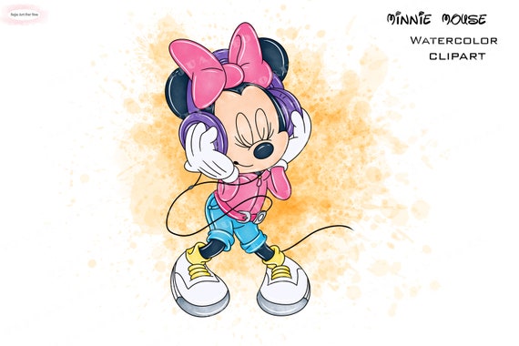 Clipart Ceann Minnie Mouse Gaeilge Breithla Birthday Listen And