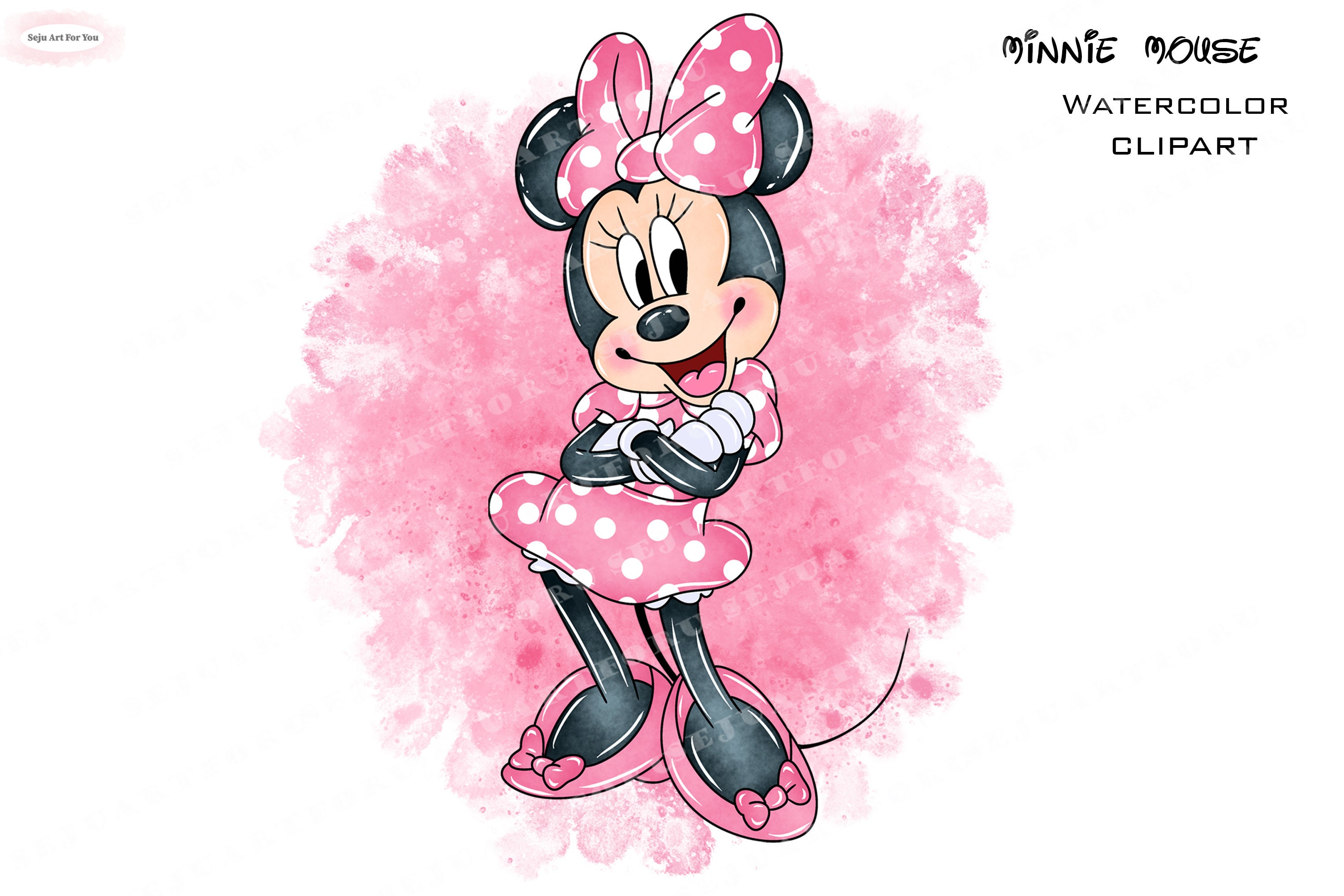 Minnie Rosa Png