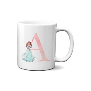 Princess Alphabet, Ariel, the Little Mermaid, Ariel Alphabet, Princess ...