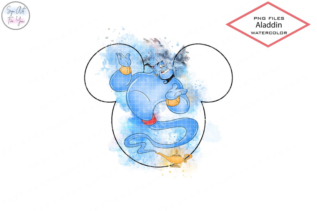 Genie Aladdin Aladdin Png Aladdin Ears Aladdin and Jasmine Png Mickey ...