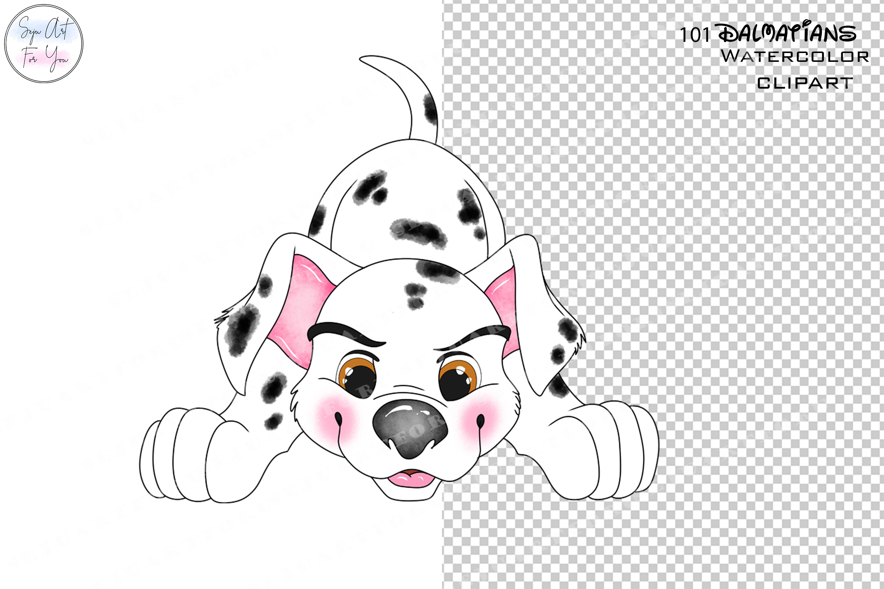 101 Dalmatians Clipart 101 Dalmatians 101 Dalmatians Png - Etsy UK