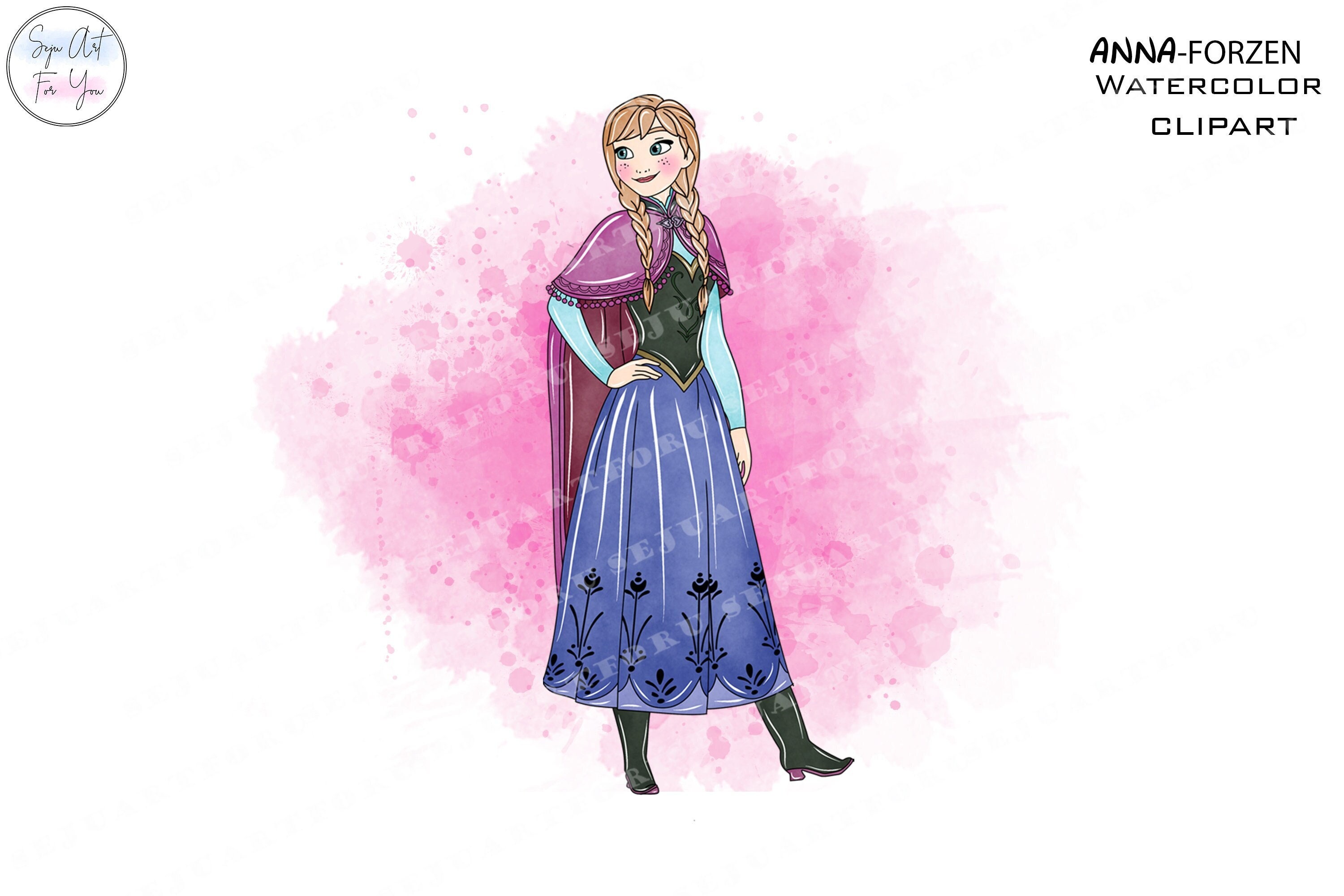 Disney Anna Clip Art