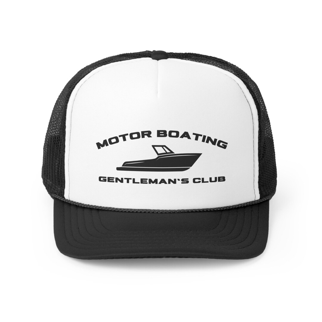 Motor Boating Hat / Boating Trucker Cap / Funny Hat / Snapback / Gag ...