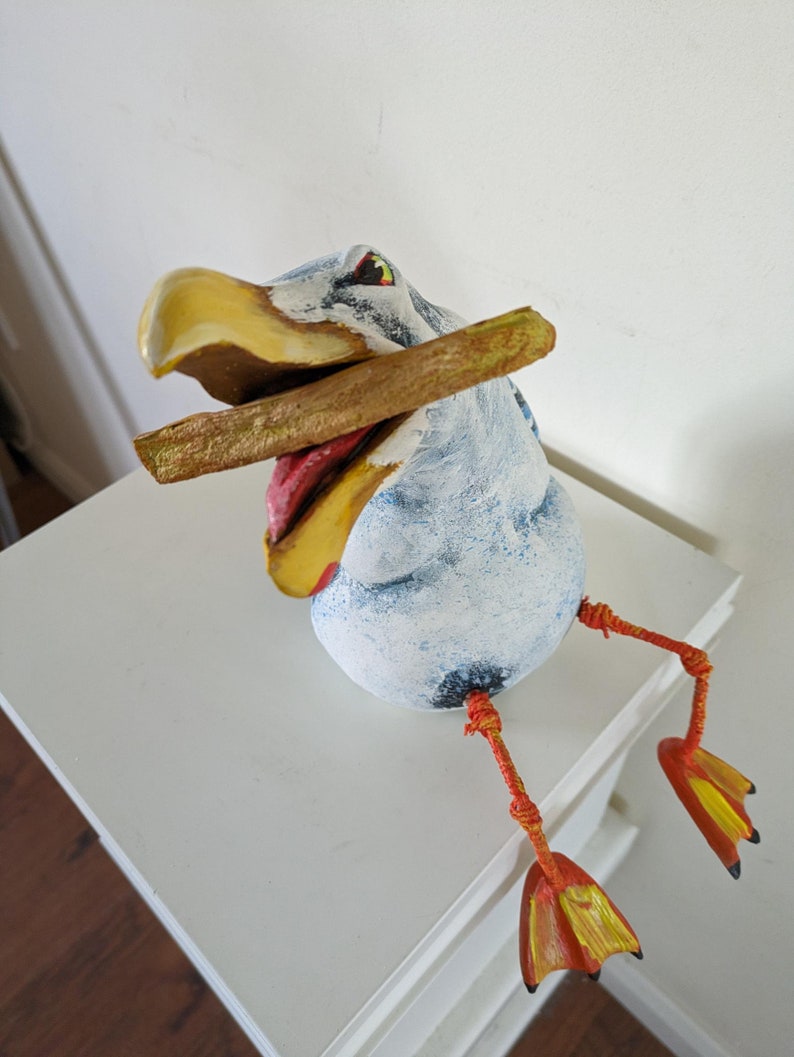 Grumpy Seagull "sandy" - Etsy UK