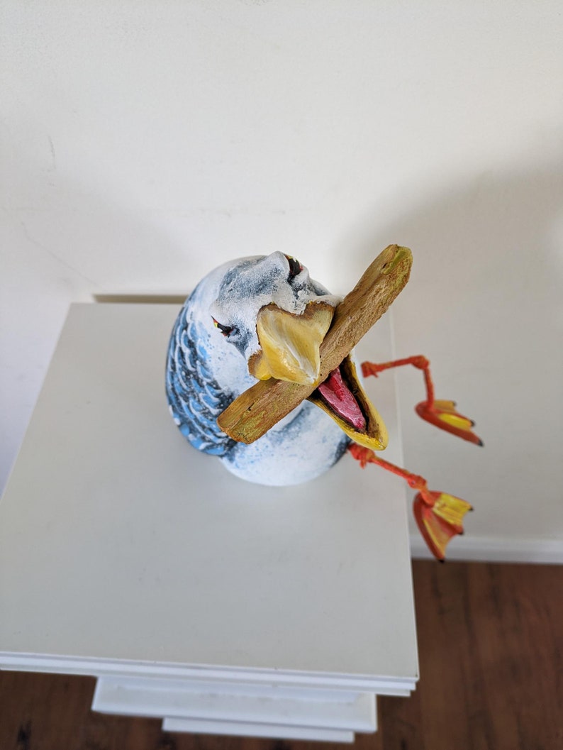Grumpy Seagull "sandy" - Etsy UK