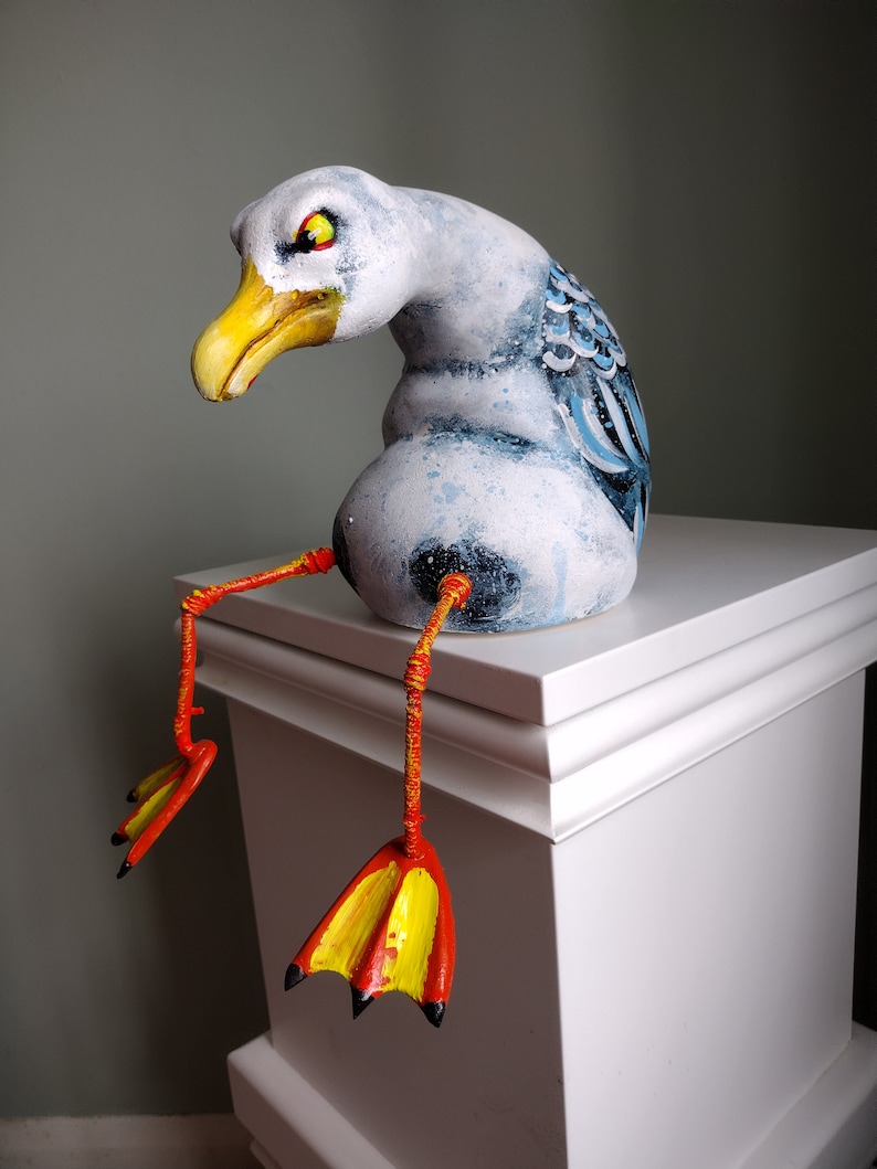 Grumpy Seagull "cliff"! - Etsy UK