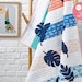 Flora and Fauna Quilt, Quilt Pattern, Tropical Applique Quilt, Love ...