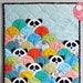 Panda Pop Clamshell Quilt Quilt Pattern Applique Pattern - Etsy