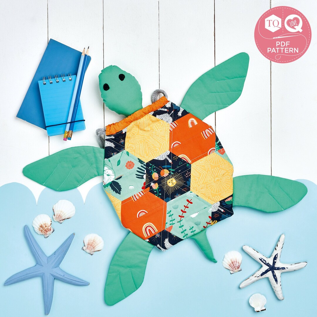 Seaside Scraps Bag, Sewing Pattern, Bag Pattern, Love Patchwork ...