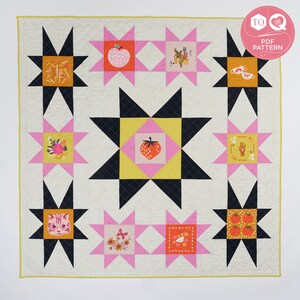 Sawtooth Spotlight Pattern, Quilt Pattern, Love Patchwork & Quilting ...
