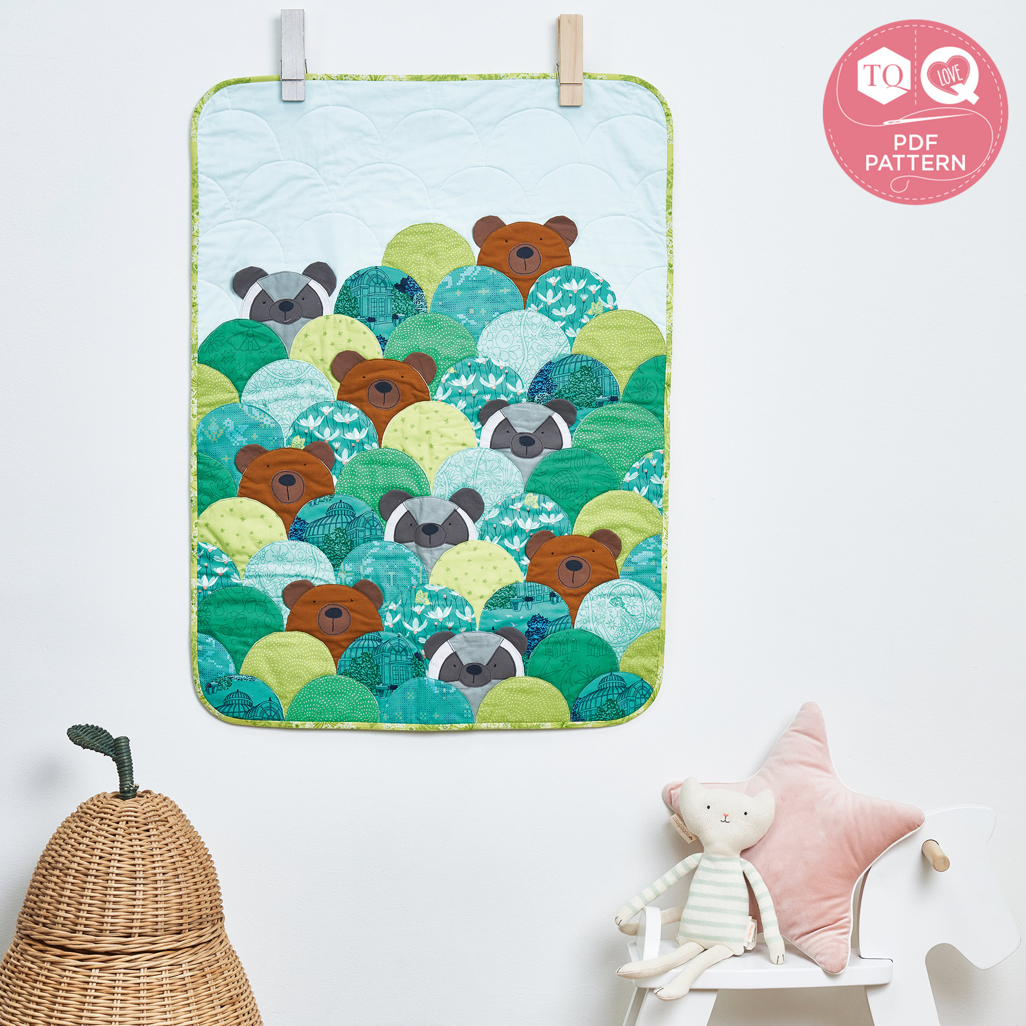 BUNDLE: Clamshells, Clamshell Mini Quilts, Sewing Patterns, Quilt ...