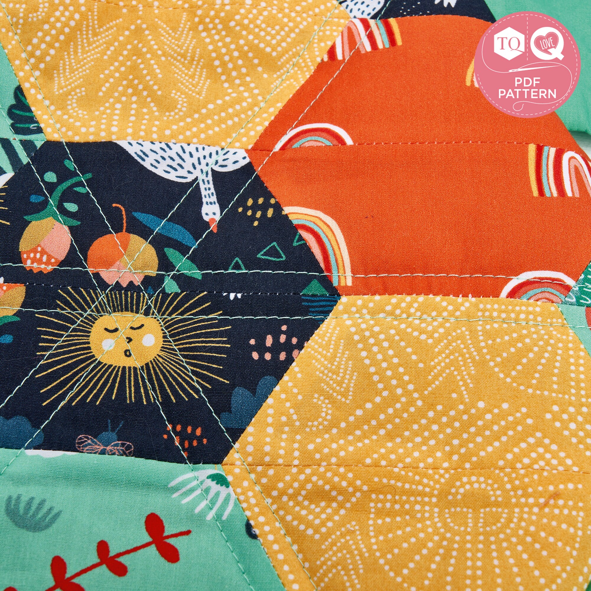 Seaside Scraps Bag, Sewing Pattern, Bag Pattern, Love Patchwork ...