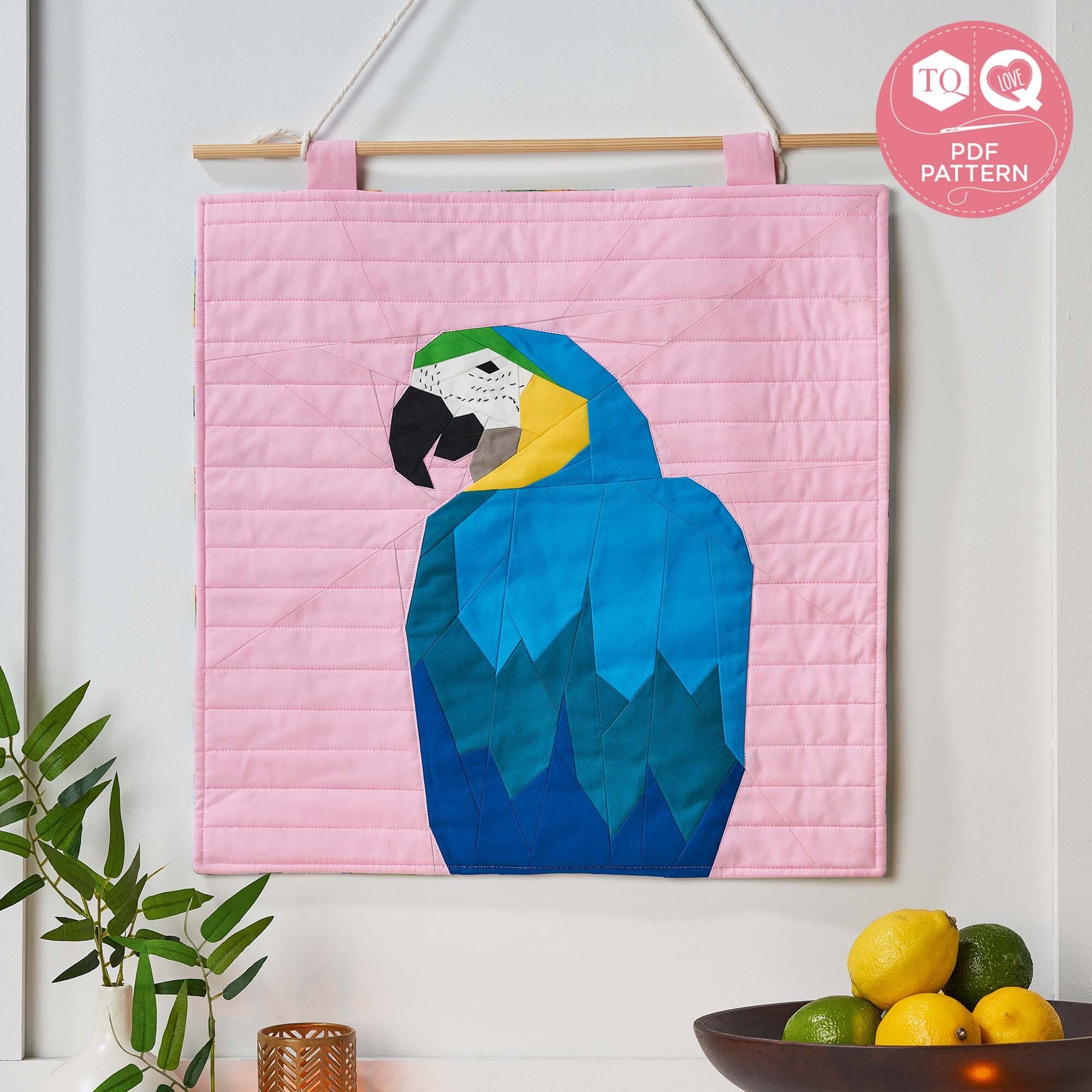 Parrot Quilt, Foundation Paper Piecing, Love Patchwork & Quilting ...