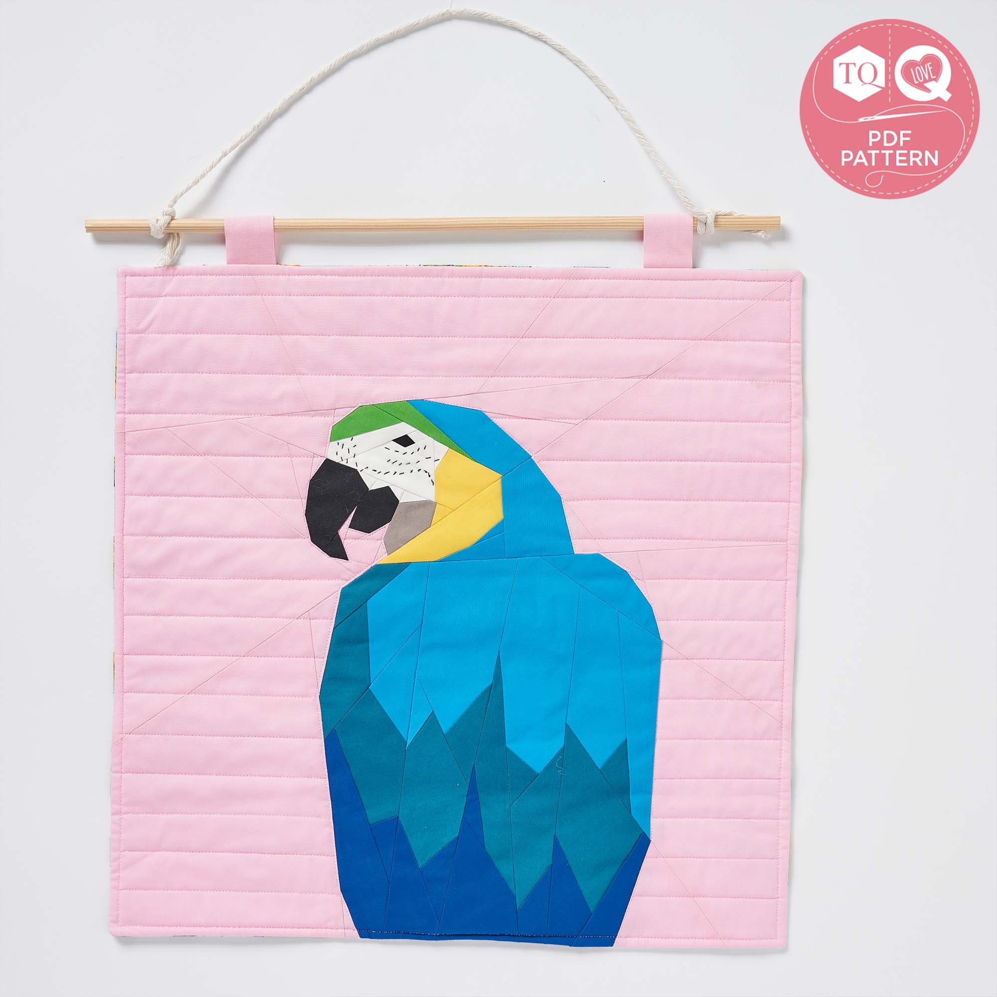 Parrot Quilt, Foundation Paper Piecing, Love Patchwork & Quilting ...