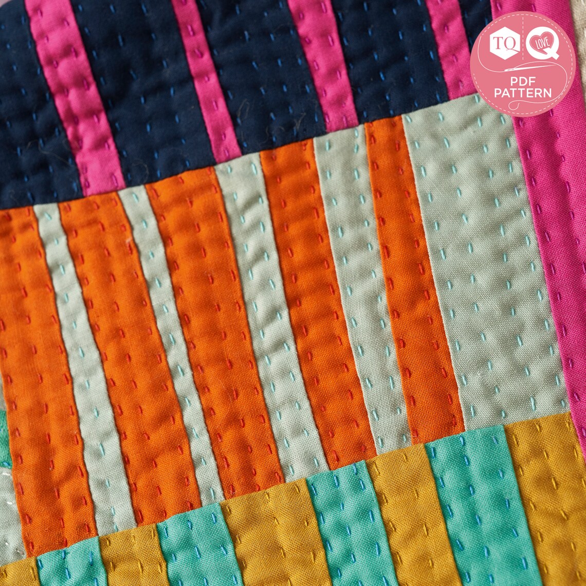 Jazz Solo Quilt, Improv Quilt Pattern, Love Patchwork & Quilting ...