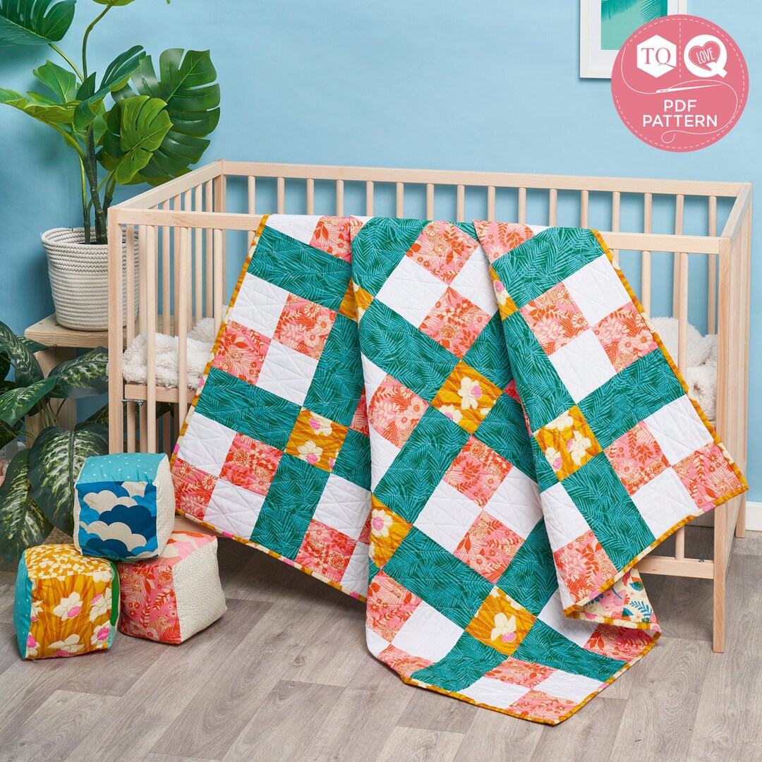 Rock-a-bye-baby, Quilt Pattern, Love Patchwork & Quilting, Digital Quilt Pattern, Quilt Blocks ...