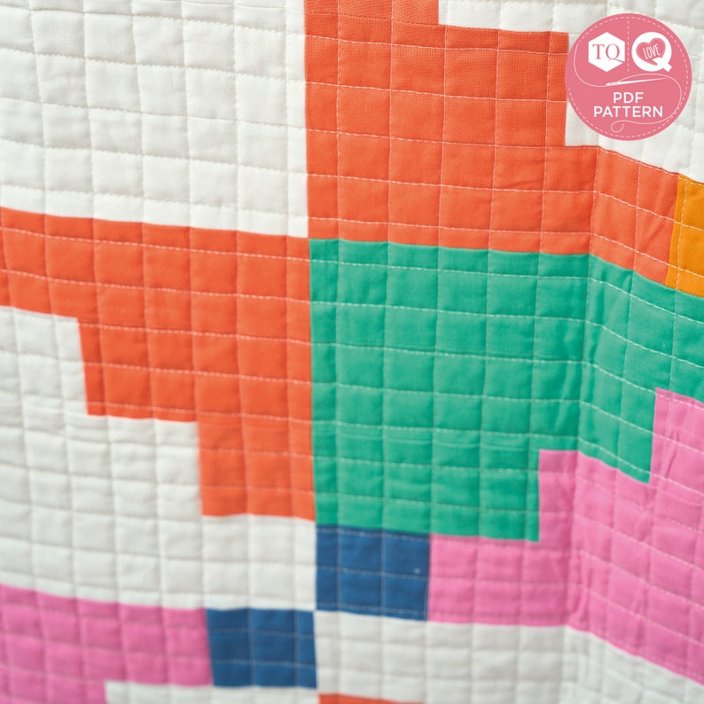 Step up Quilt, Quilt Pattern, Love Patchwork & Quilting, Digital Quilt ...