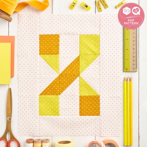 Alphabet Quilt, Letter Quilt Blocks, Love Patchwork & Quilting, Digital ...