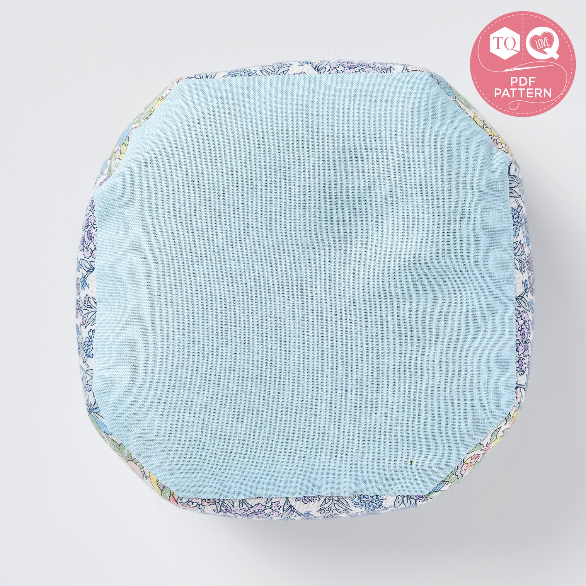 EPP Pincushion, Sewing Pattern, English Paper Piecing, Love Patchwork ...