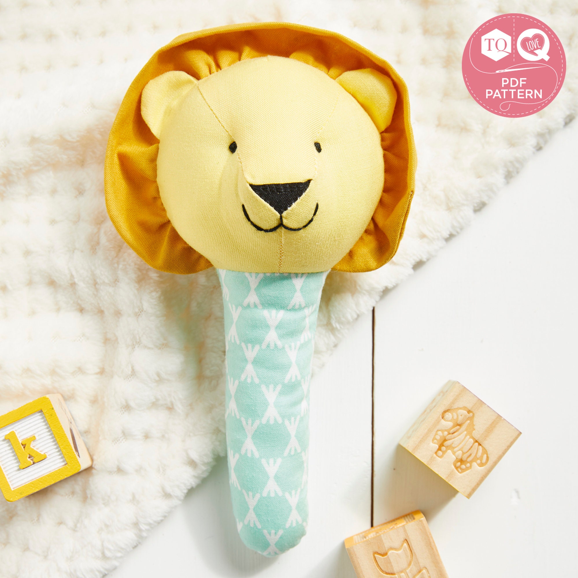 Rattle and Roll Sewing Pattern Baby Rattle Love Patchwork & - Etsy