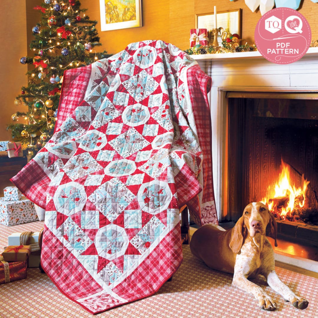 Winter's Lane, Quilting Pattern, FPP Quilt, Today’s Quilter Magazine ...