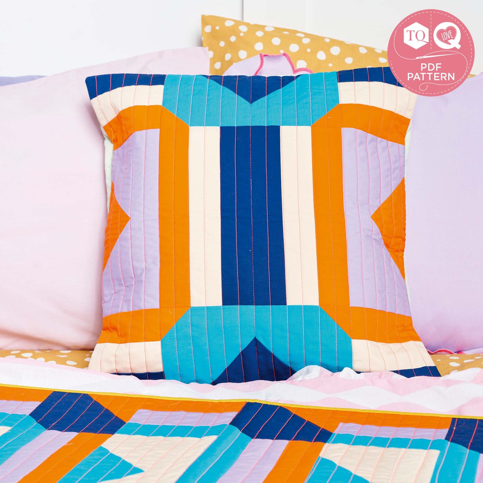 Modern Quilt Pattern, the Weekend Quilter, Love Patchwork & Quilting ...