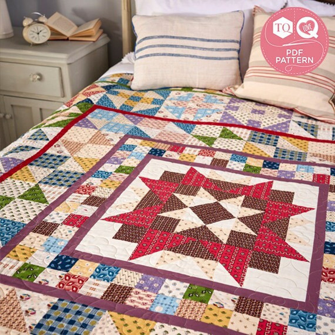 Well Framed, Digital Quilting Pattern, Medallion Quilt, Today’s Quilter ...