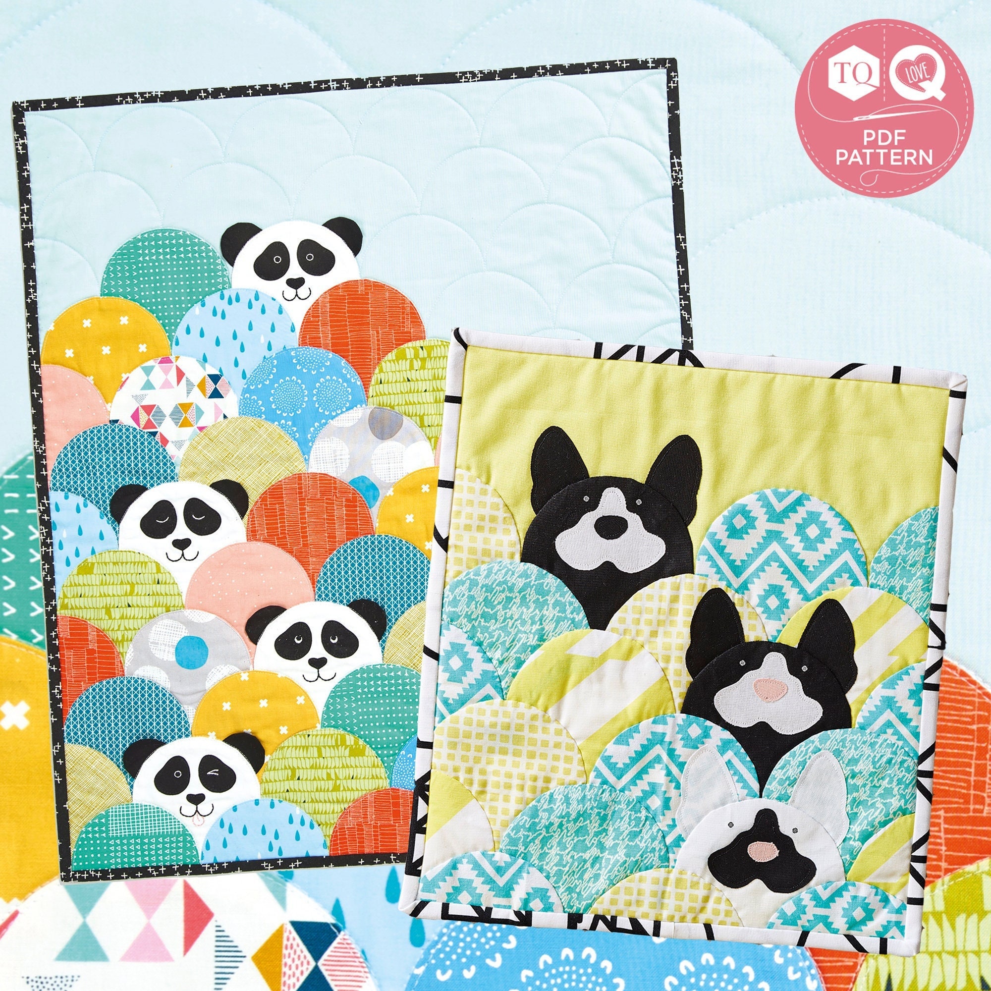 BUNDLE: Clamshells, Clamshell Mini Quilts, Sewing Patterns, Quilt ...