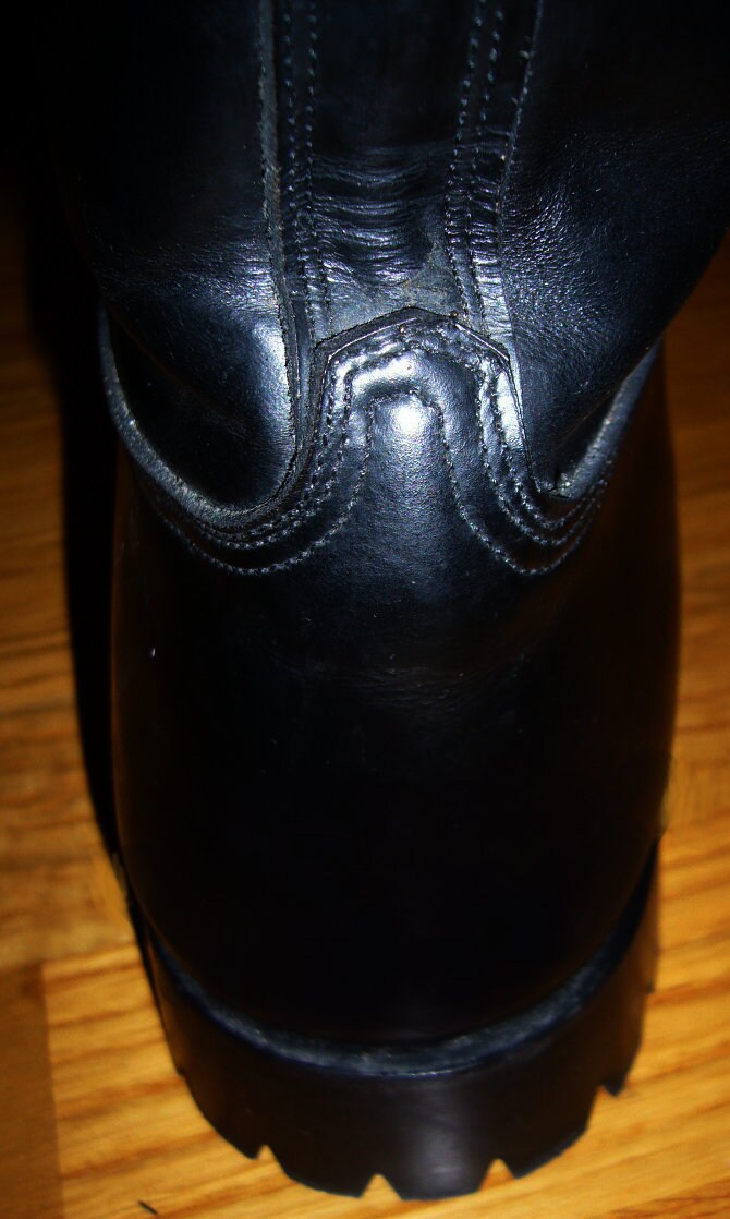 Old German Engineer Boots Deadstock 8/9 - Etsy