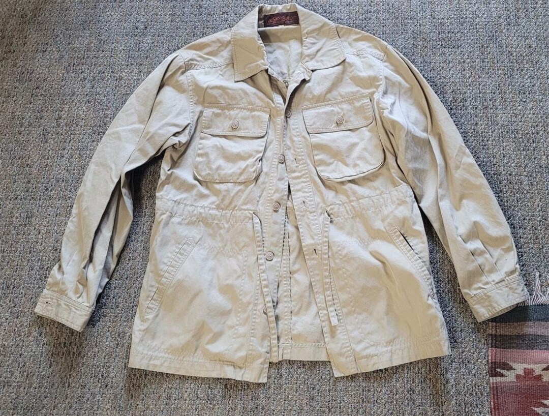 Original 1960's YSL Safari 4pocket Jacket. Sm/med. - Etsy