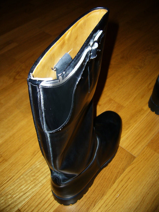 Old German Engineer Boots Deadstock 8/9 - Etsy