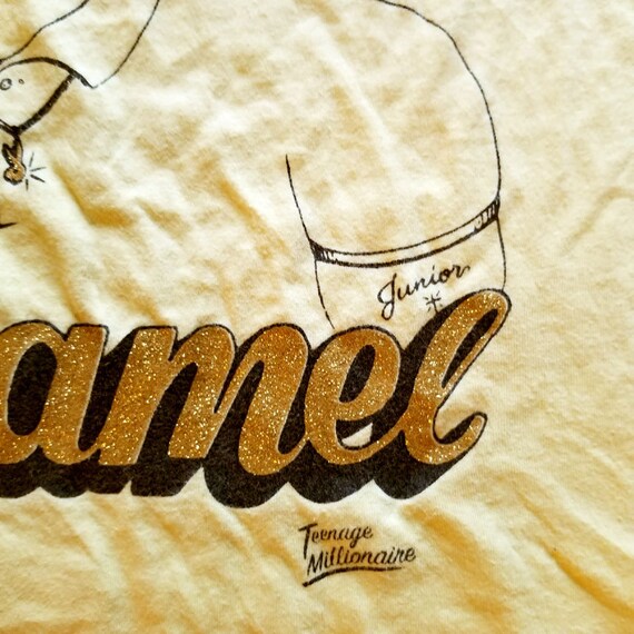Iconic 1980's "Quamel" Ghetto Glam T-Shirt. Permed "S… - Gem