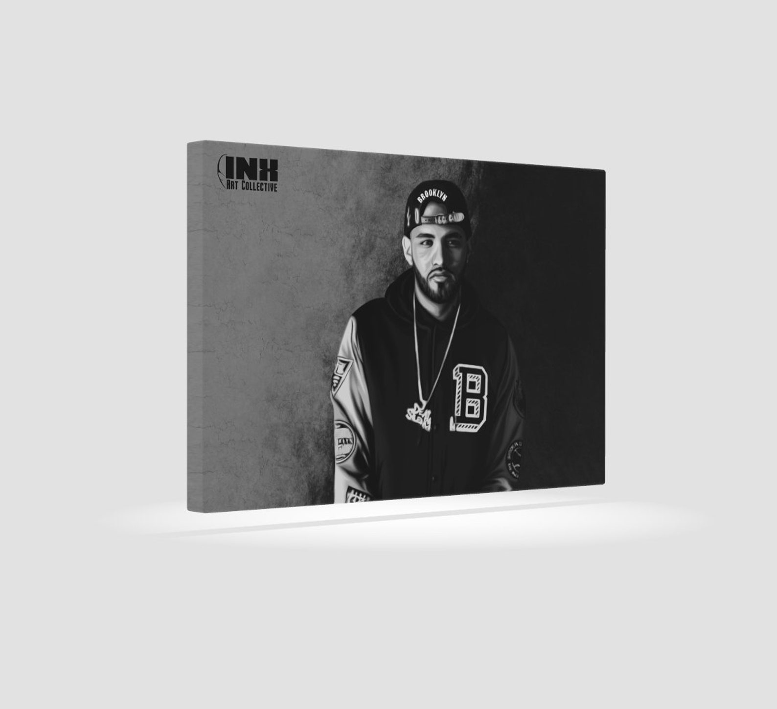 Joyner Lucas Rapper/hip Hop Artist Canvas Art Painting | Joyner Lucas ...