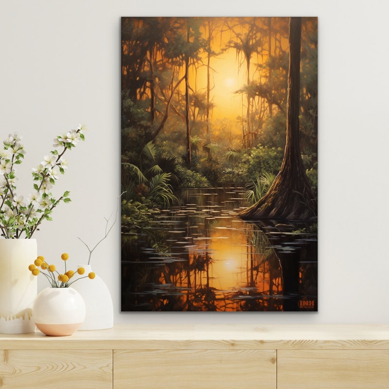 Swamp Art - Etsy
