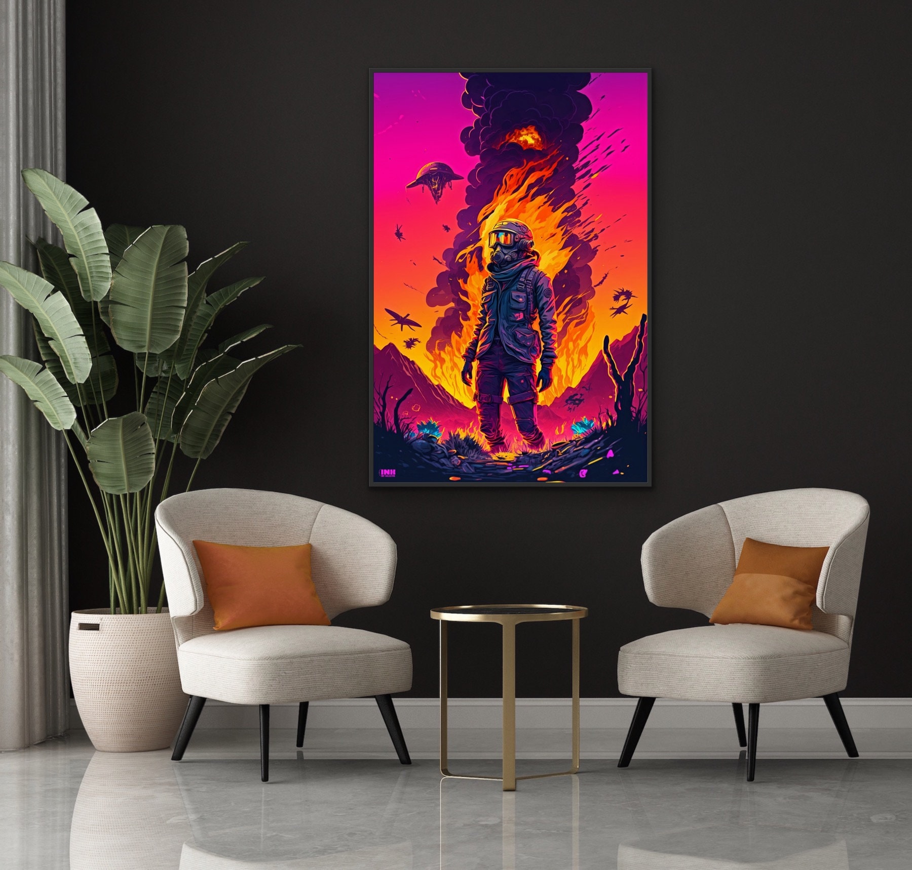 Apocalypse Canvas Art Painting | Apocalypse Wall Art/ Wall Decor ...