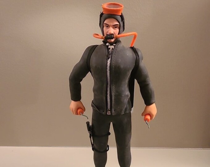 2000s Power Team Scuba Diver-12 Action Figure - Etsy