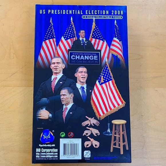 MIB 2008-DID 1/6 Scale 12 US President Barrack Obama Figure - Etsy