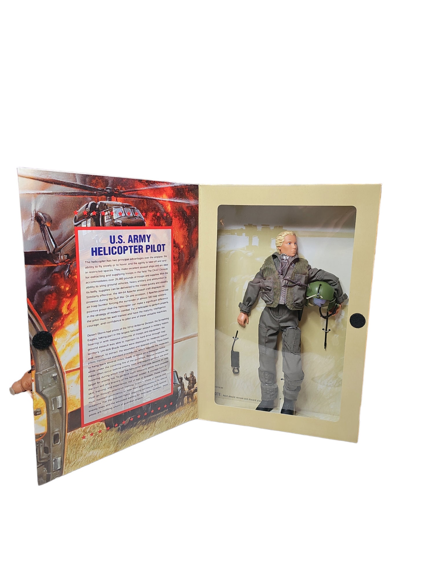 New Hasbro-1997 G.I. Jane blond Hair / US Army Helicopter Pilot GI Joe ...