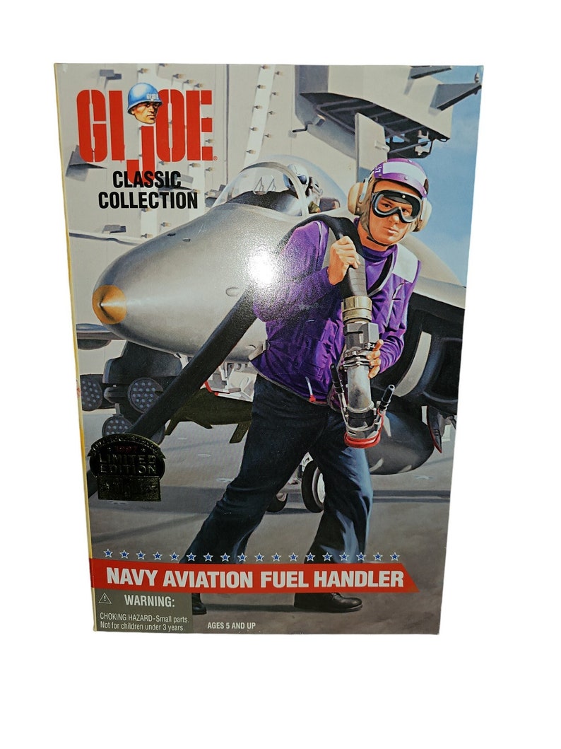 Hasbro-g.i. Joe 1997 "navy Aviation Fuel Handler" Classic Collection ...