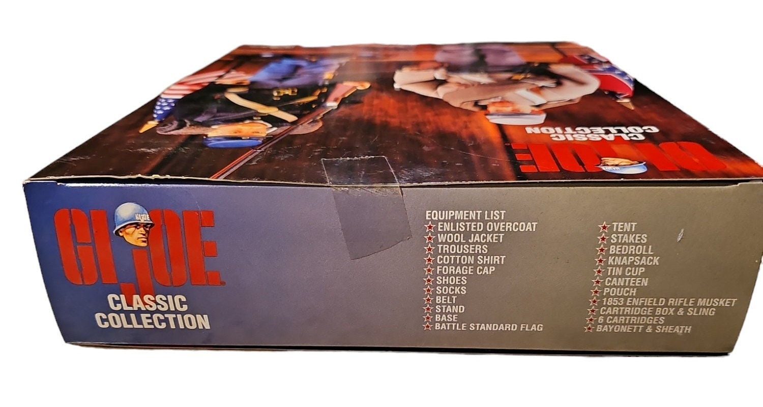 New Hasbro-1997-gi Joe-12" Classic Collection CIVIL WAR 1861-1865 Army ...