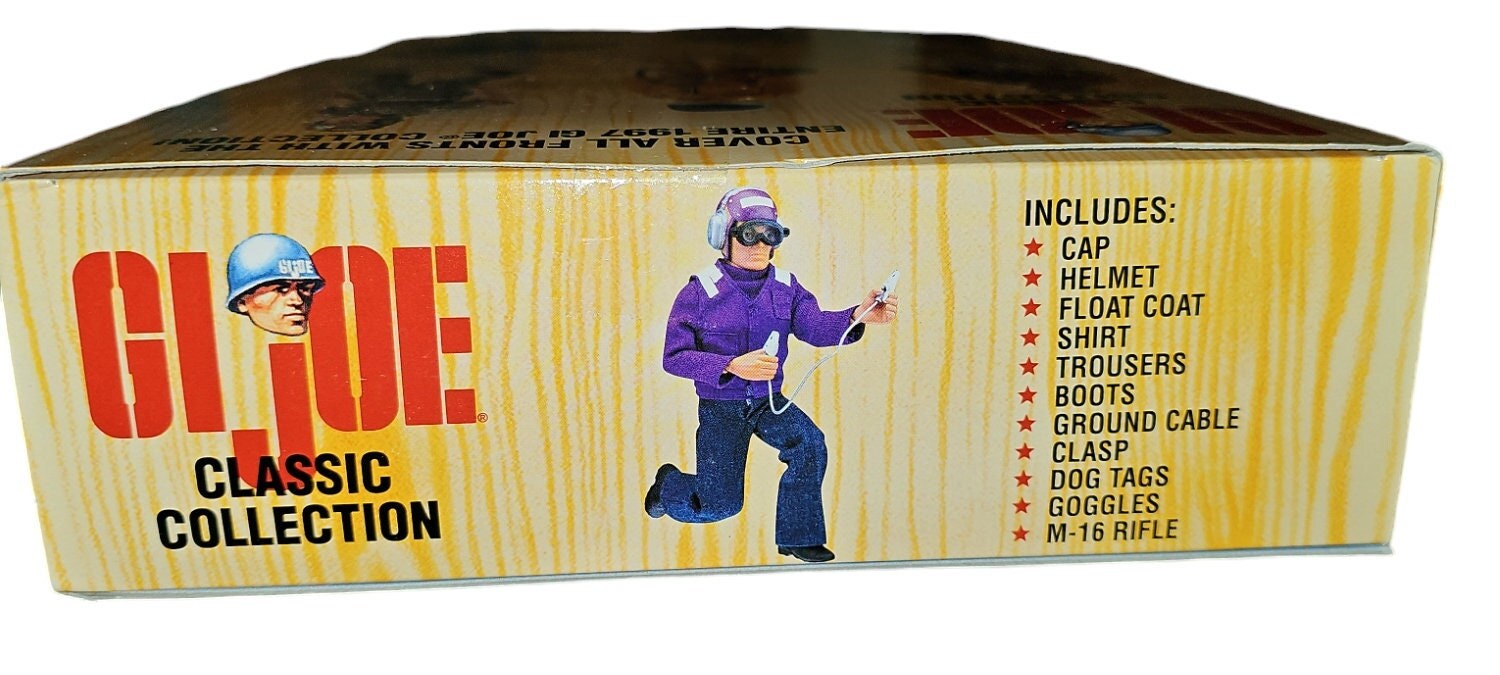 Hasbro-g.i. Joe 1997 "navy Aviation Fuel Handler" Classic Collection ...