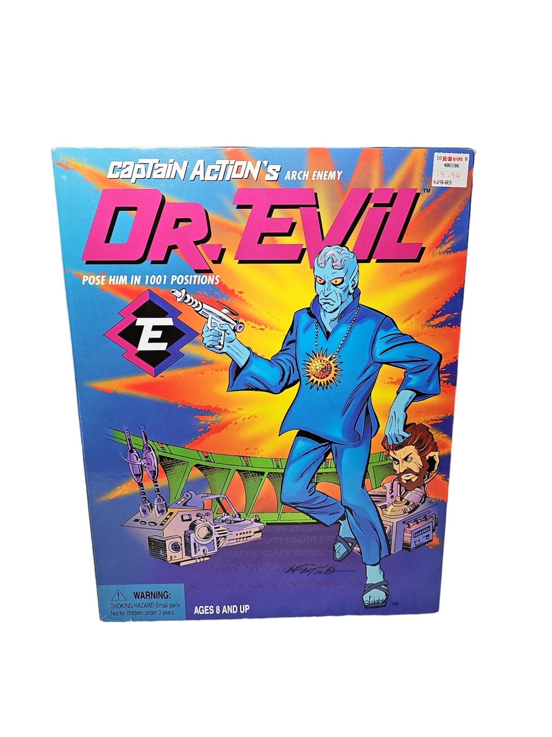 NIB-1998 PLAYING MANTIS- "dr. Evil" Hero Series-12" Figure - Etsy