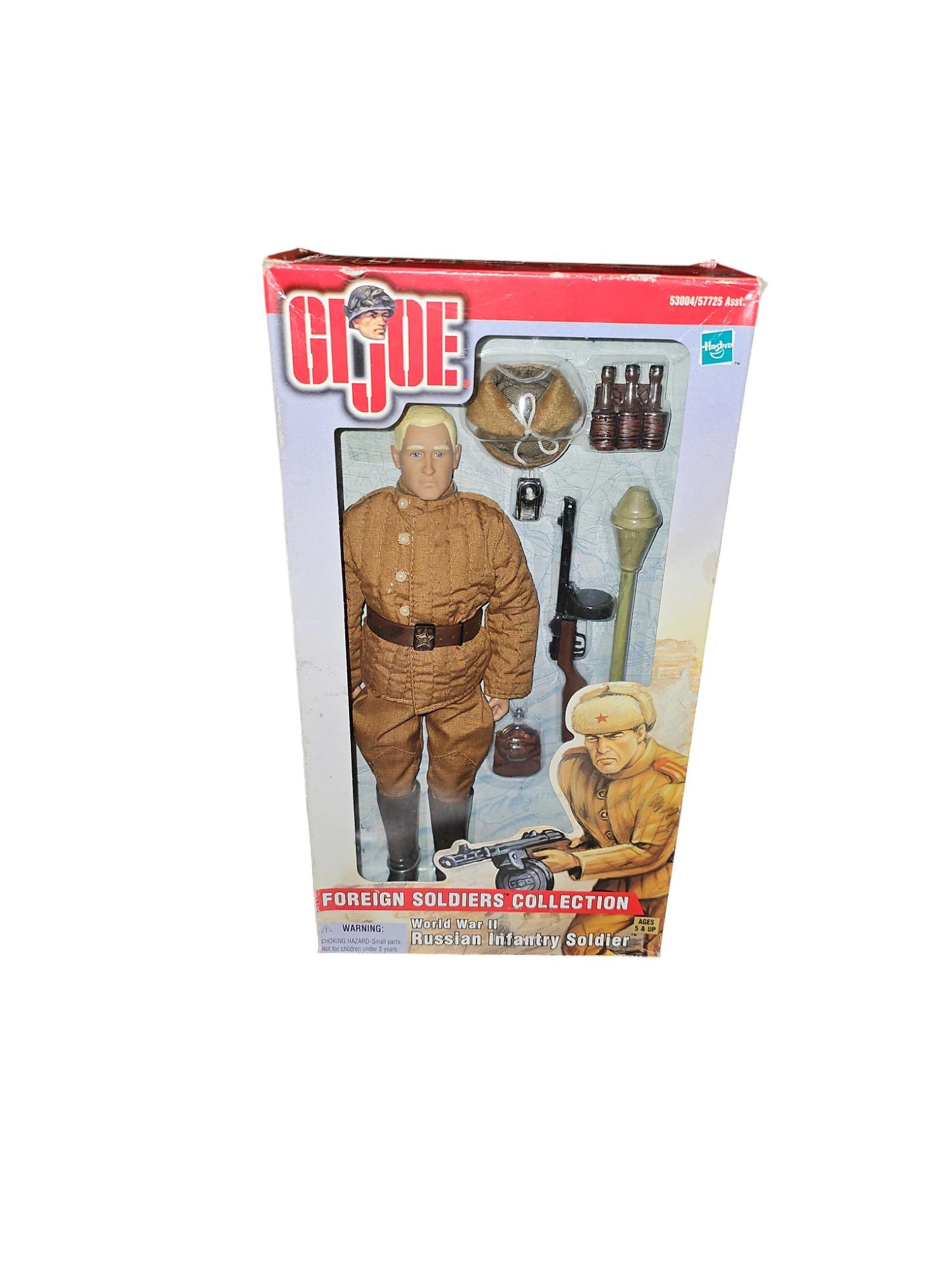 Hasbro-gi Joe wwii Russian Infantry Soldier Foreign Soldiers Collection ...