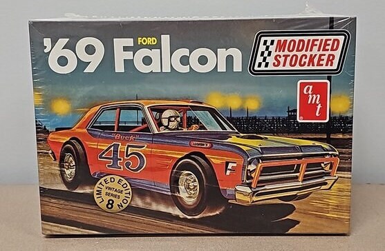 New-sealed-amt 69 Ford Falcon Vintage Series 8 Modified Stocker Model ...
