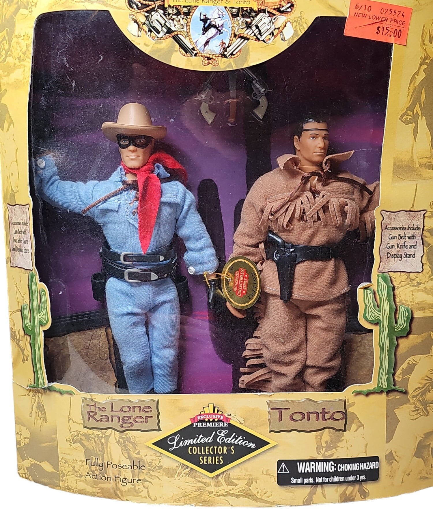 The Lone Ranger and Tonto Action Figures, Limited Edition Collectors ...