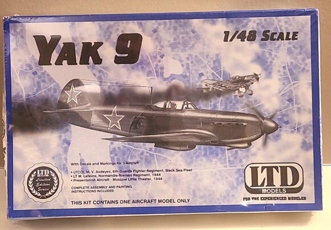 Sealed-*rare* LTD Models - Limited Edition: WWII Russian YAK-9 - Model ...