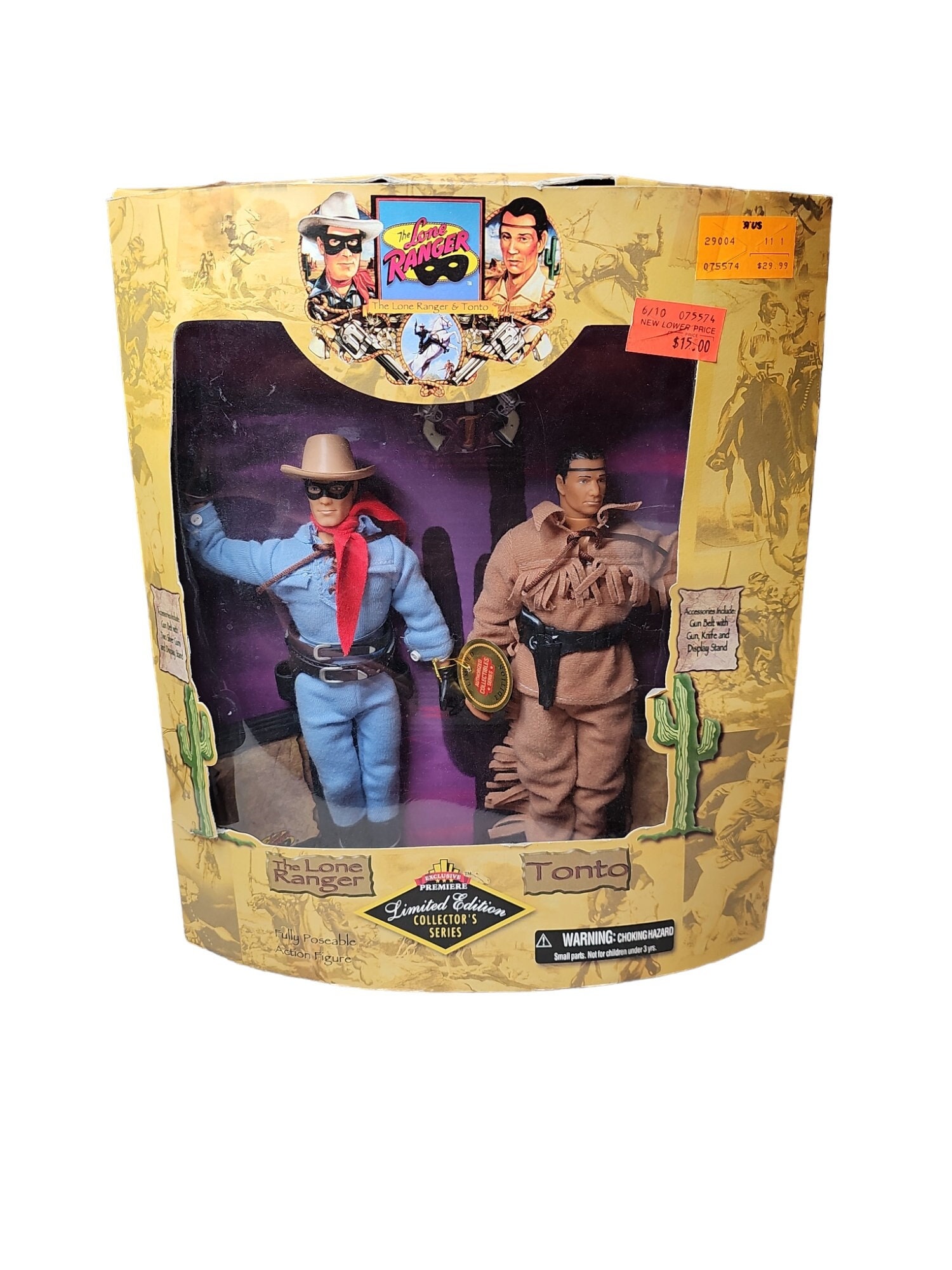 The Lone Ranger and Tonto Action Figures, Limited Edition Collectors ...