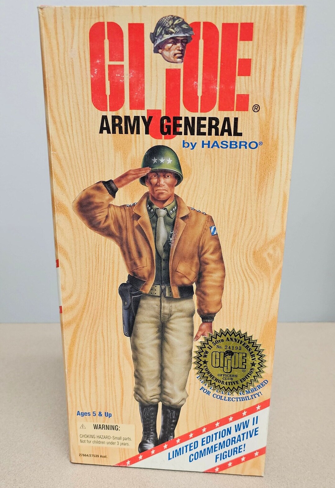 Hasbro-g.i. Joe 1996 U.S. Army General-wwii 50th Anniversary ...