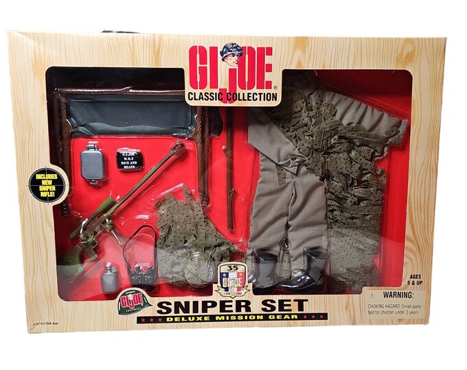 Hasbro-g.i. Joe- "deluxe Sniper Set" Limited Edition Collectors Special ...